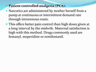 Anesthesia and analgesia in obstetrics.pptx
