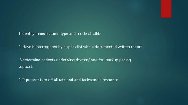 Anesthesia and cardiac pacemaker | PPTX