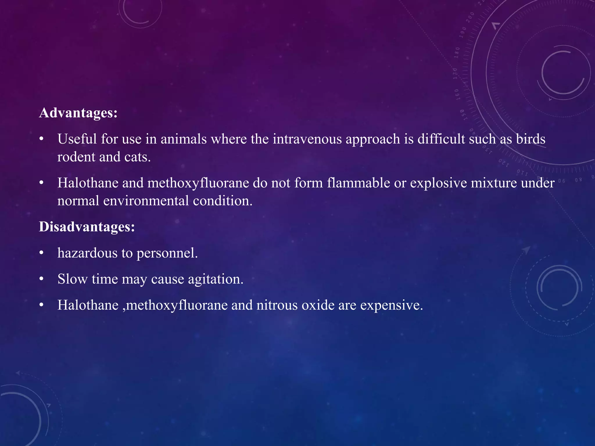 Anesthesia and euthanasia of experimental animal by vivek and naveen | PPTX