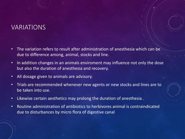 Anesthesia and euthanasia of experimental animal by vivek and naveen | PPTX