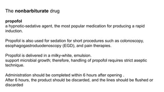 Anesthesia and Medication Safety 1.pptx تمريض | PPT