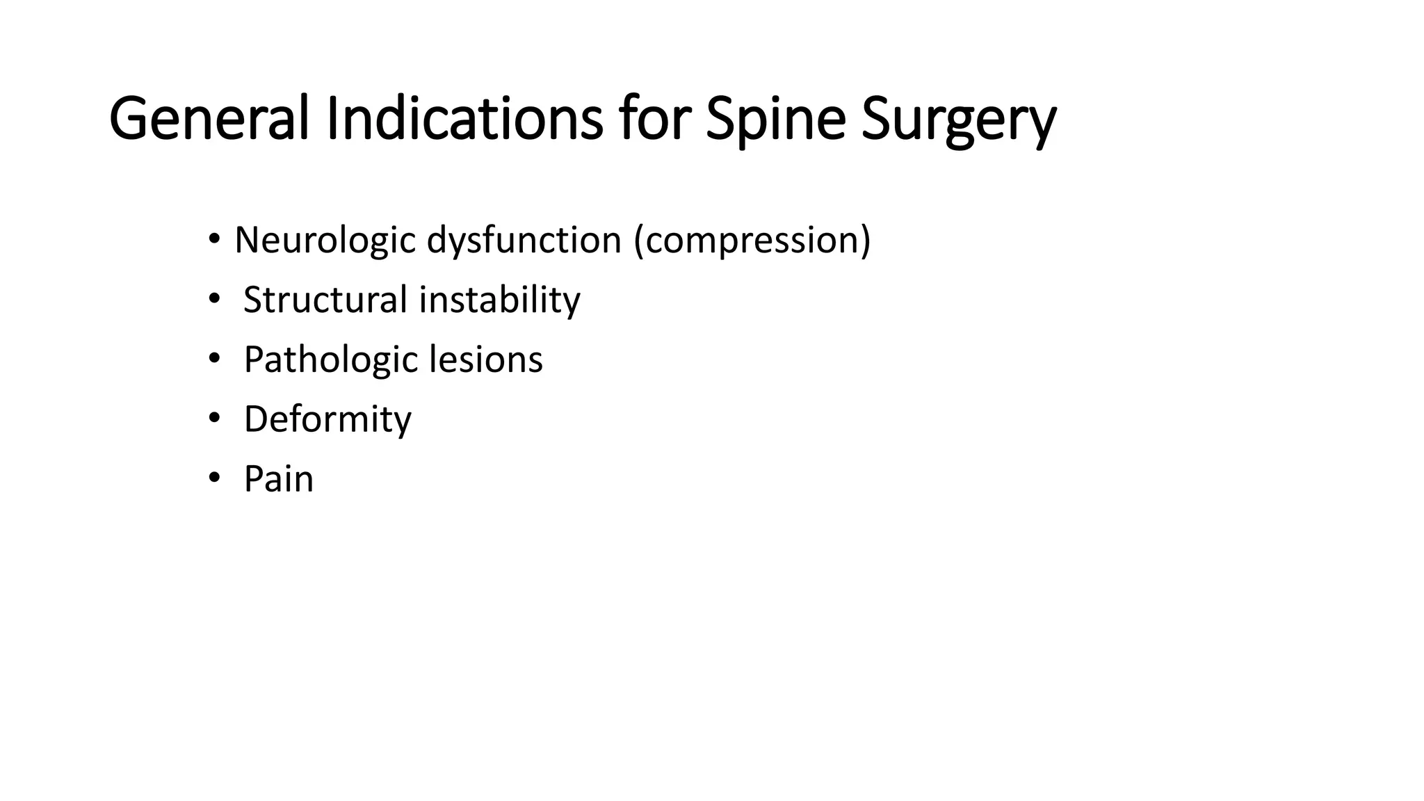 Anesthesia consideration in spine surgery | PPTX