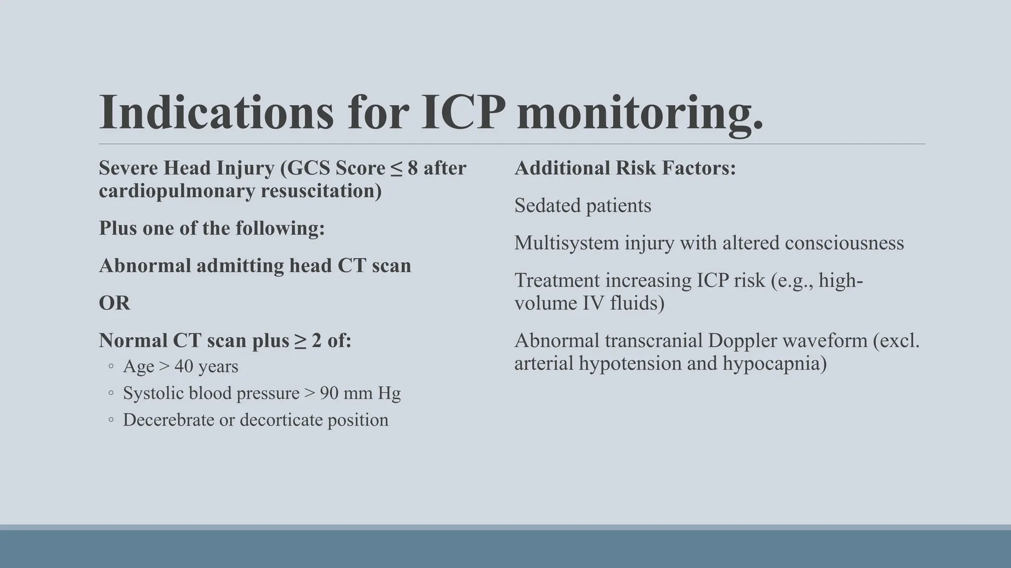 Anesthesia Considerations for Traumatic Brain Injury - Dr.Qazi.pptx