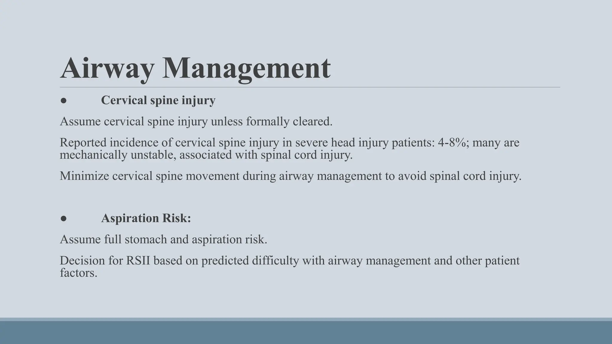Anesthesia Considerations for Traumatic Brain Injury - Dr.Qazi.pptx