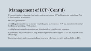 Anesthesia Considerations for Traumatic Brain Injury - Dr.Qazi.pptx