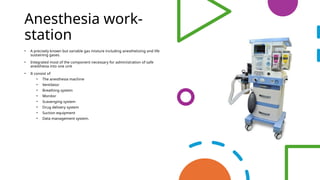 anesthesia evolution.pptx history of anaesthesia machine | PPTX