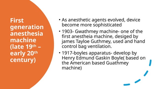 anesthesia evolution.pptx history of anaesthesia machine | PPTX