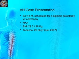 Anesthesia for Autonomic Hyperreflexia Case Presentation Review.pptx