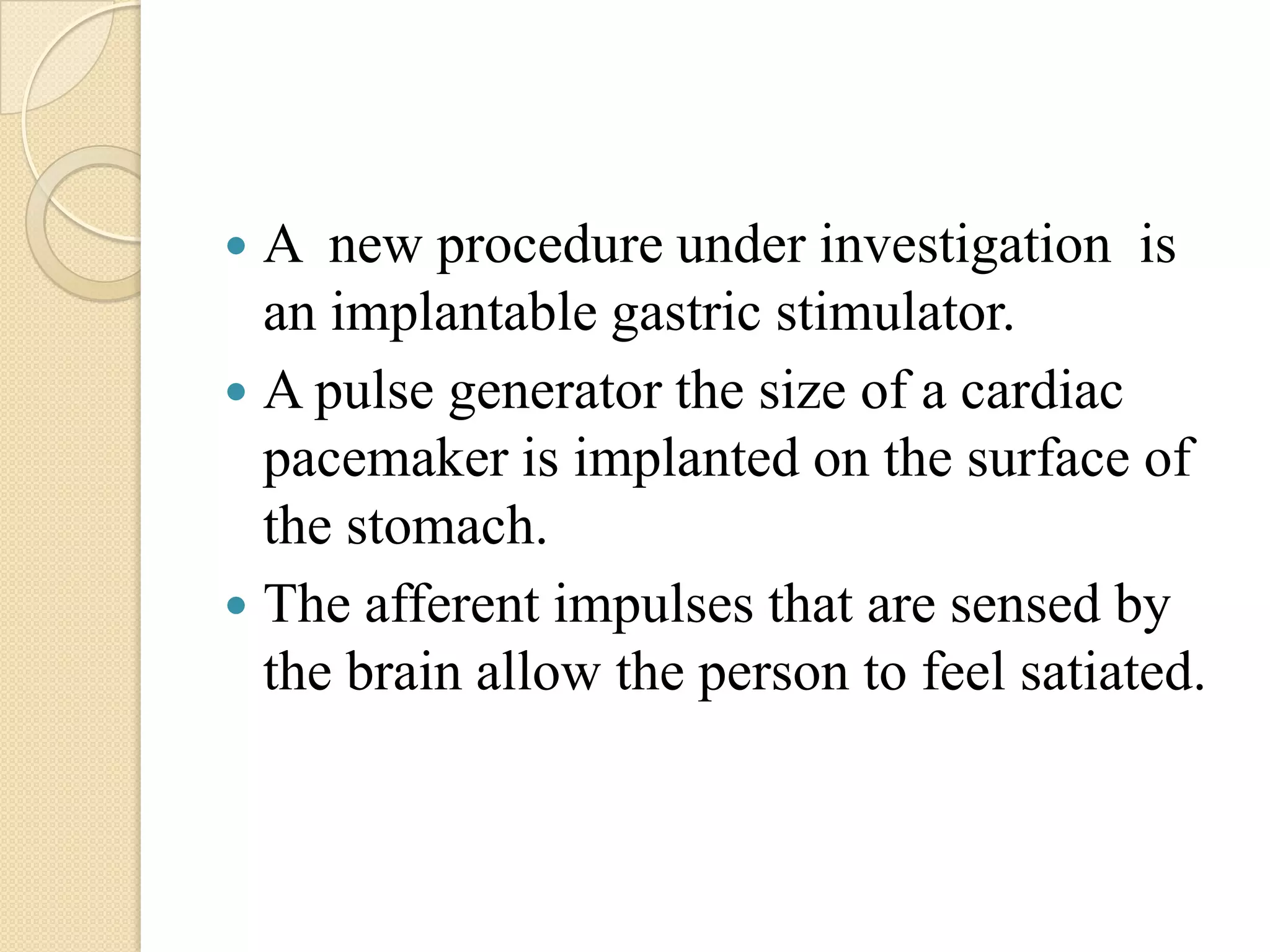 Anesthesia for bariatric surgery | PPTX