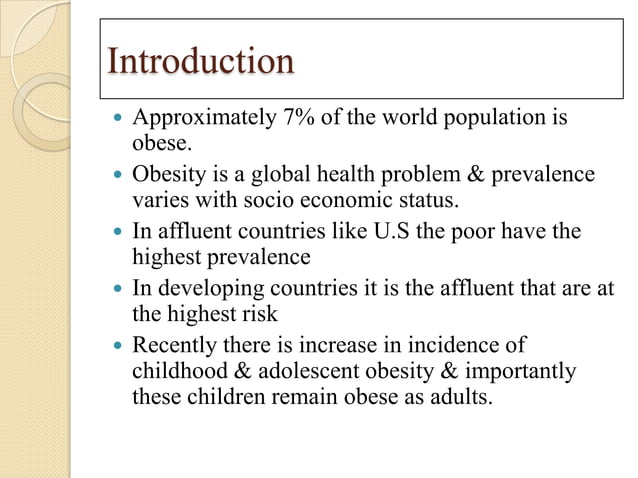 Anesthesia for bariatric surgery | PPTX