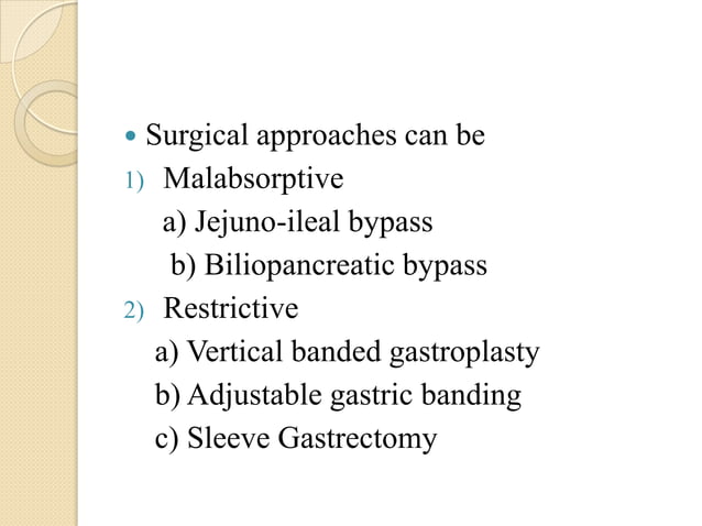 Anesthesia for bariatric surgery | PPTX