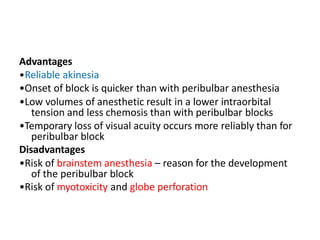 Anesthesia for Cataract Surgery DR PPS.pptx | Eye and Vision Conditions ...