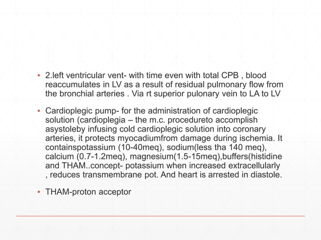 Anesthesia for coronary artery bypass grafting | PPTX | Heart and ...