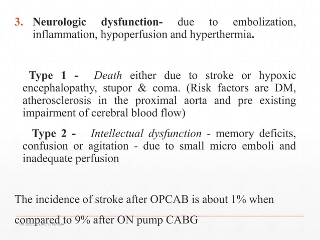 Anesthesia for coronary artery bypass grafting | PPTX | Heart and ...