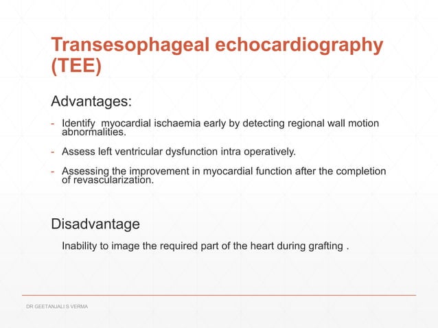 Anesthesia for coronary artery bypass grafting | PPTX | Heart and ...