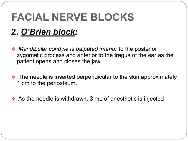 Anesthesia for eye surgery