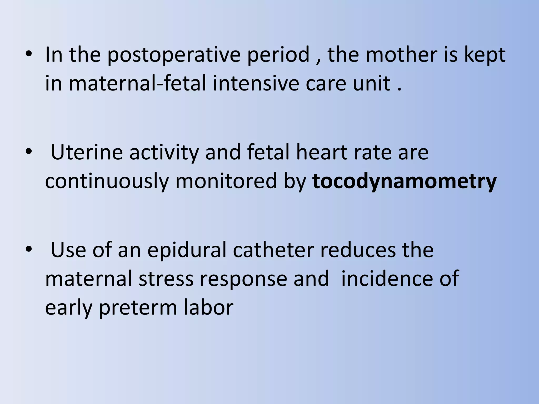 Anesthesia for fetal surgeries | PPTX