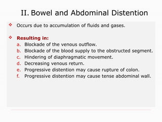 anesthesia for intestinal obstruction ppt | PPTX