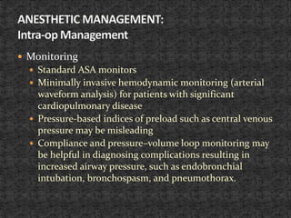Anesthesia for laparoscopic surgery | PPTX | Lung and Respiratory ...