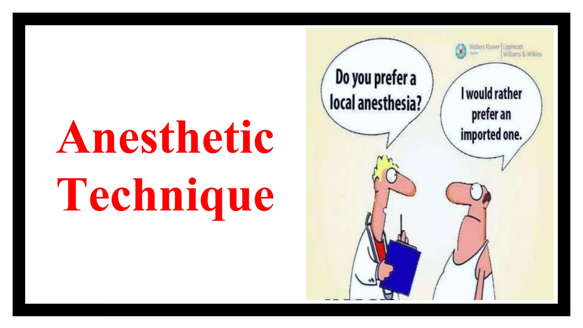 Anesthesia for laser airway surgery | PPTX