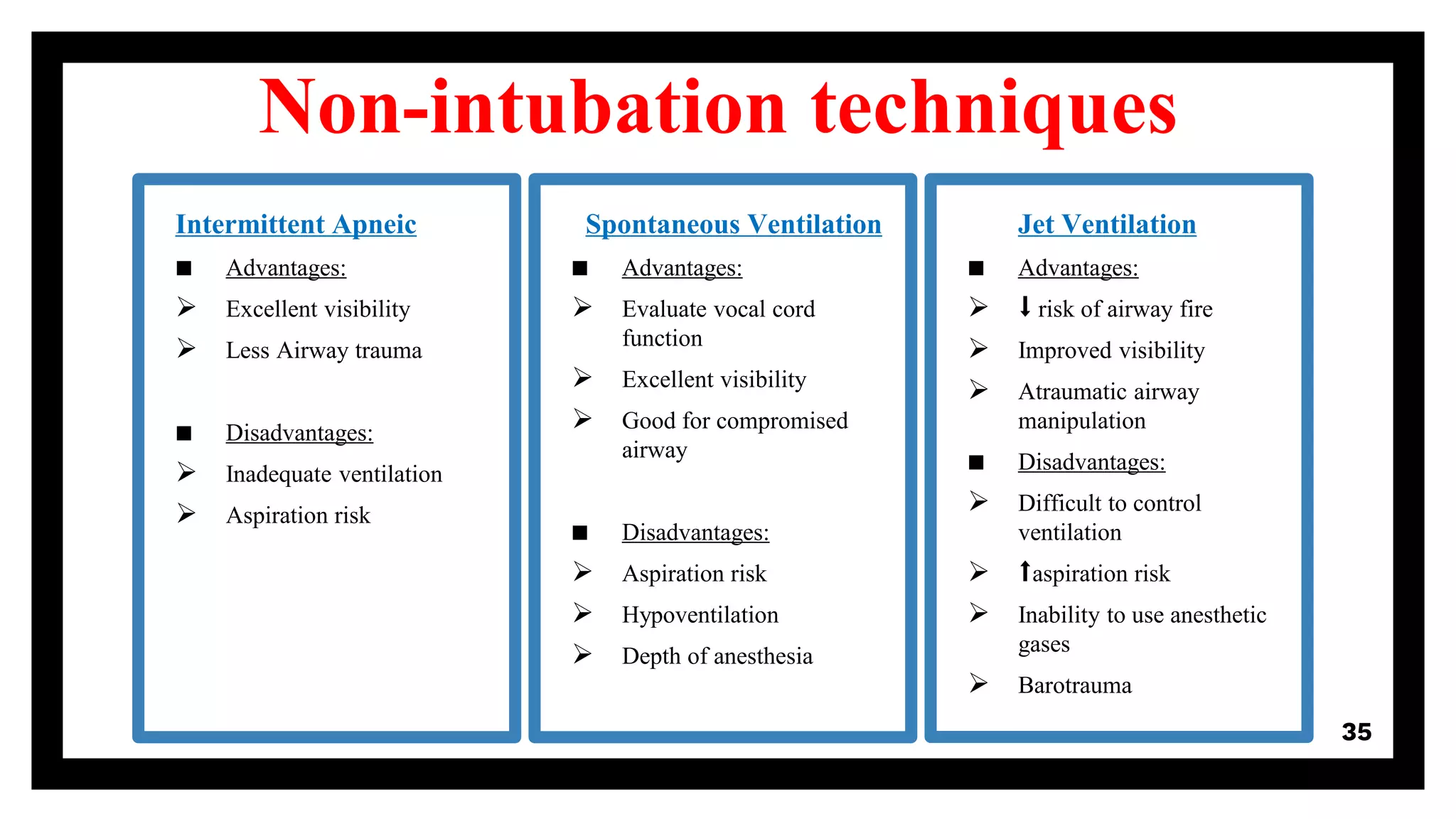 Anesthesia for laser airway surgery | PPTX