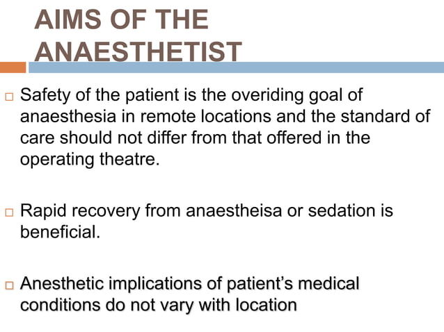 ANESTHESIA FOR MRI AND CT SCANs suite room | PPTX | Lung and ...