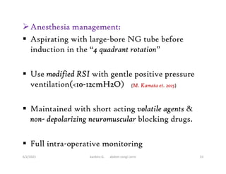 Anesthesia for Neonatal congenital correction surgery.pdf