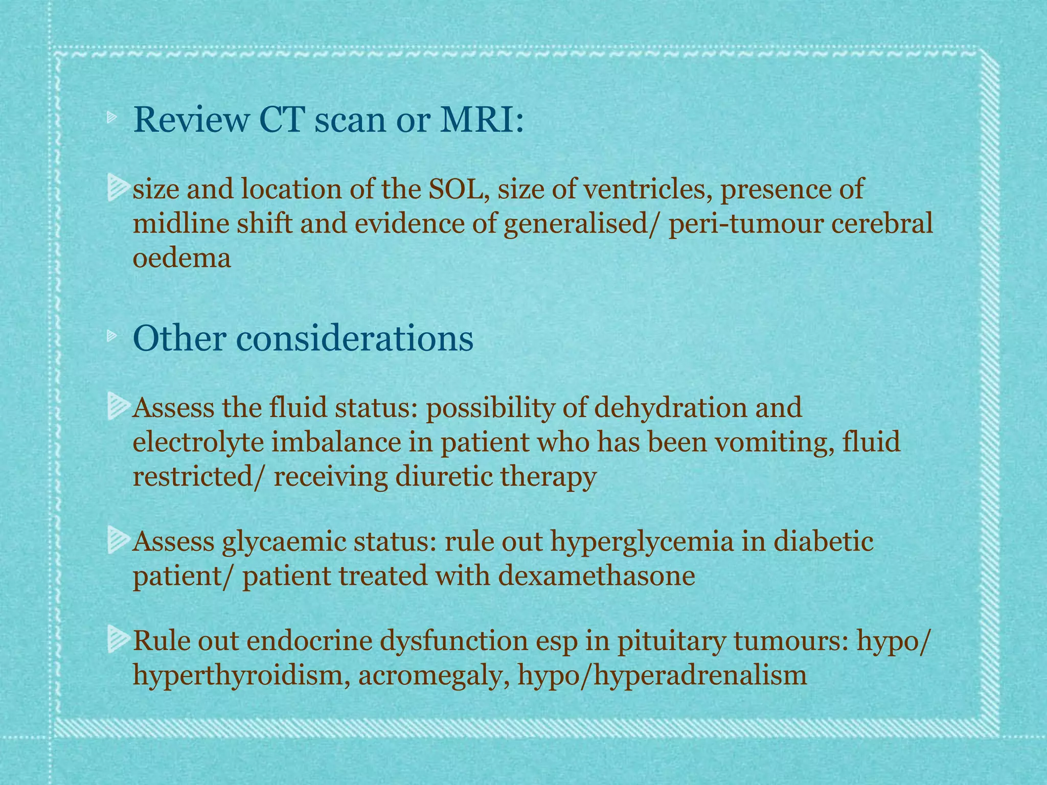Anesthesia for neurosurgery (zuhura) | PPT