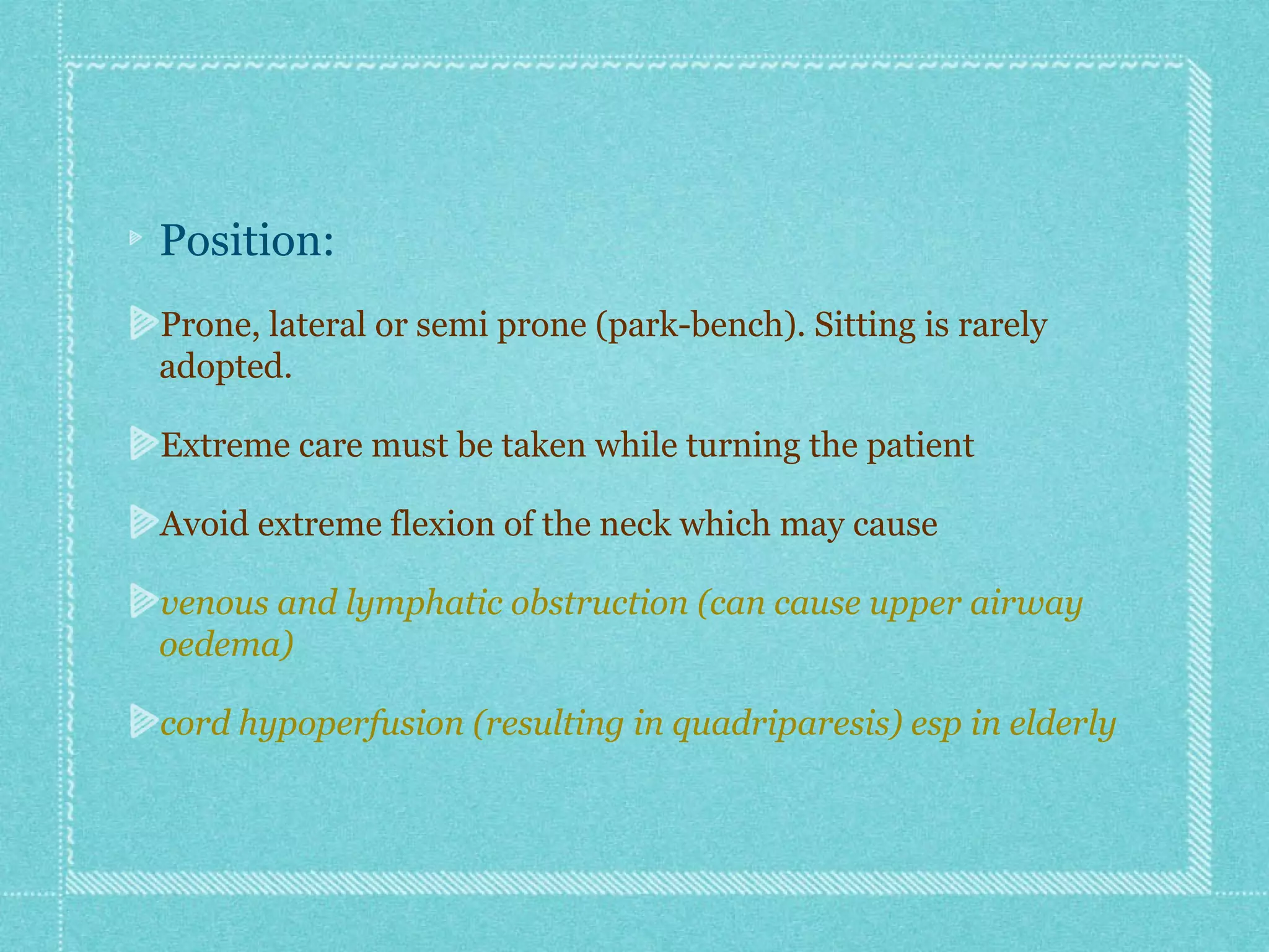 Anesthesia for neurosurgery (zuhura) | PPT