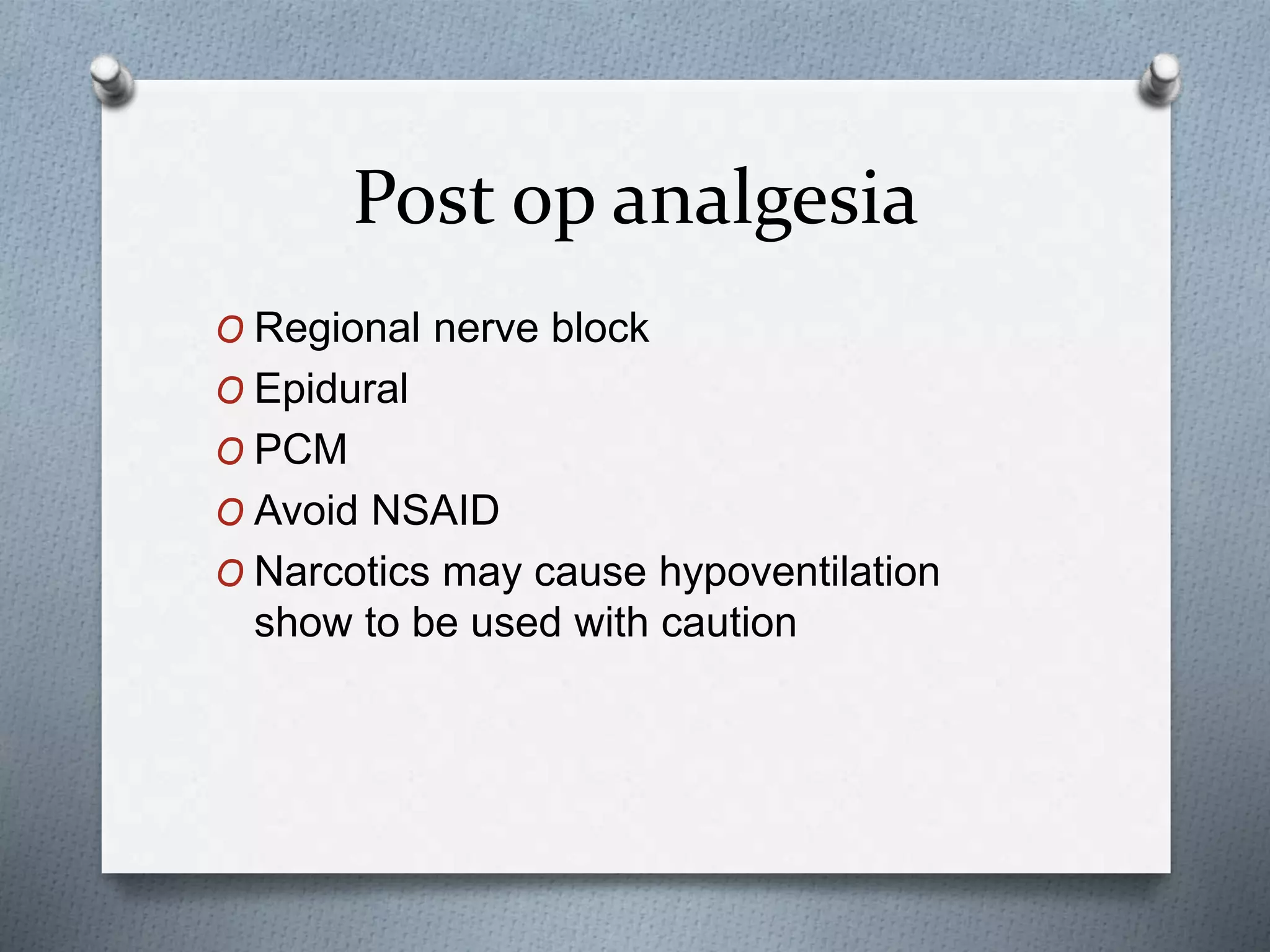 Anesthesia for non obstetric patient in pregnancy | PPTX