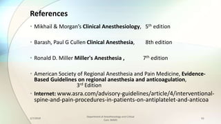 Anesthesia for orthopedic surgery | PPTX