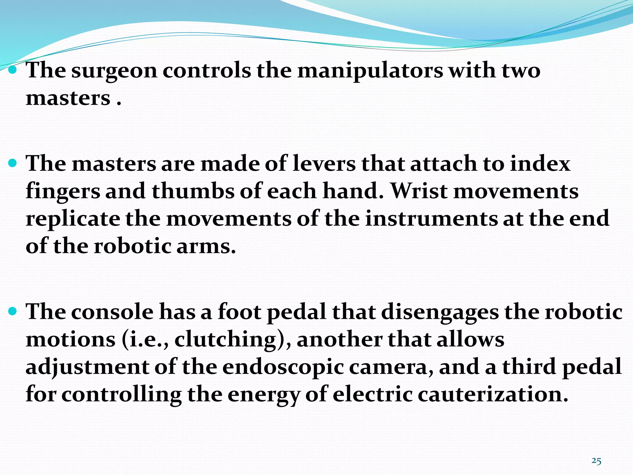 Anesthesia for robotic surgery | PPTX