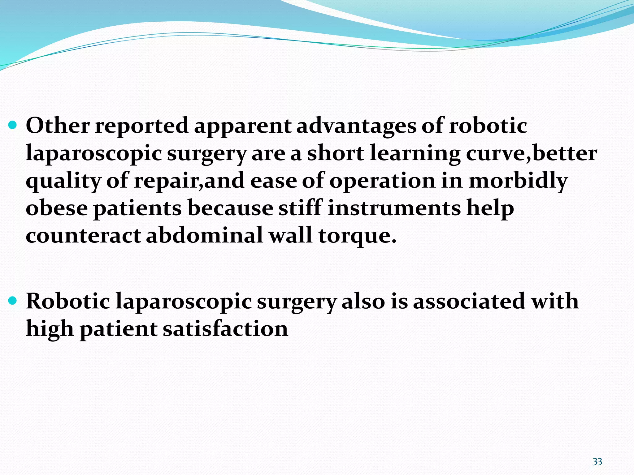 Anesthesia for robotic surgery | PPTX