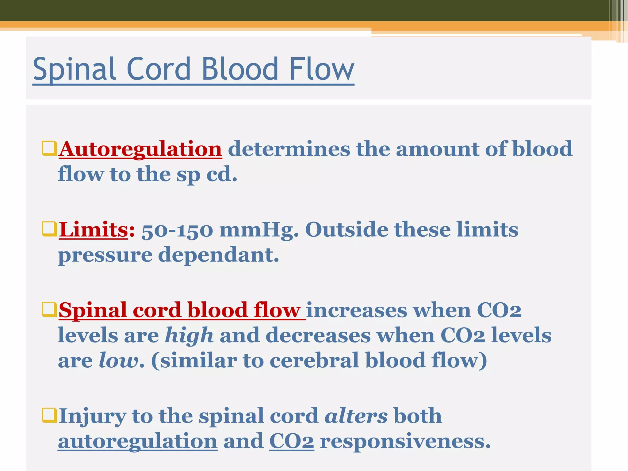 Anesthesia for spinal cord injury and scoliosis030 | PPTX