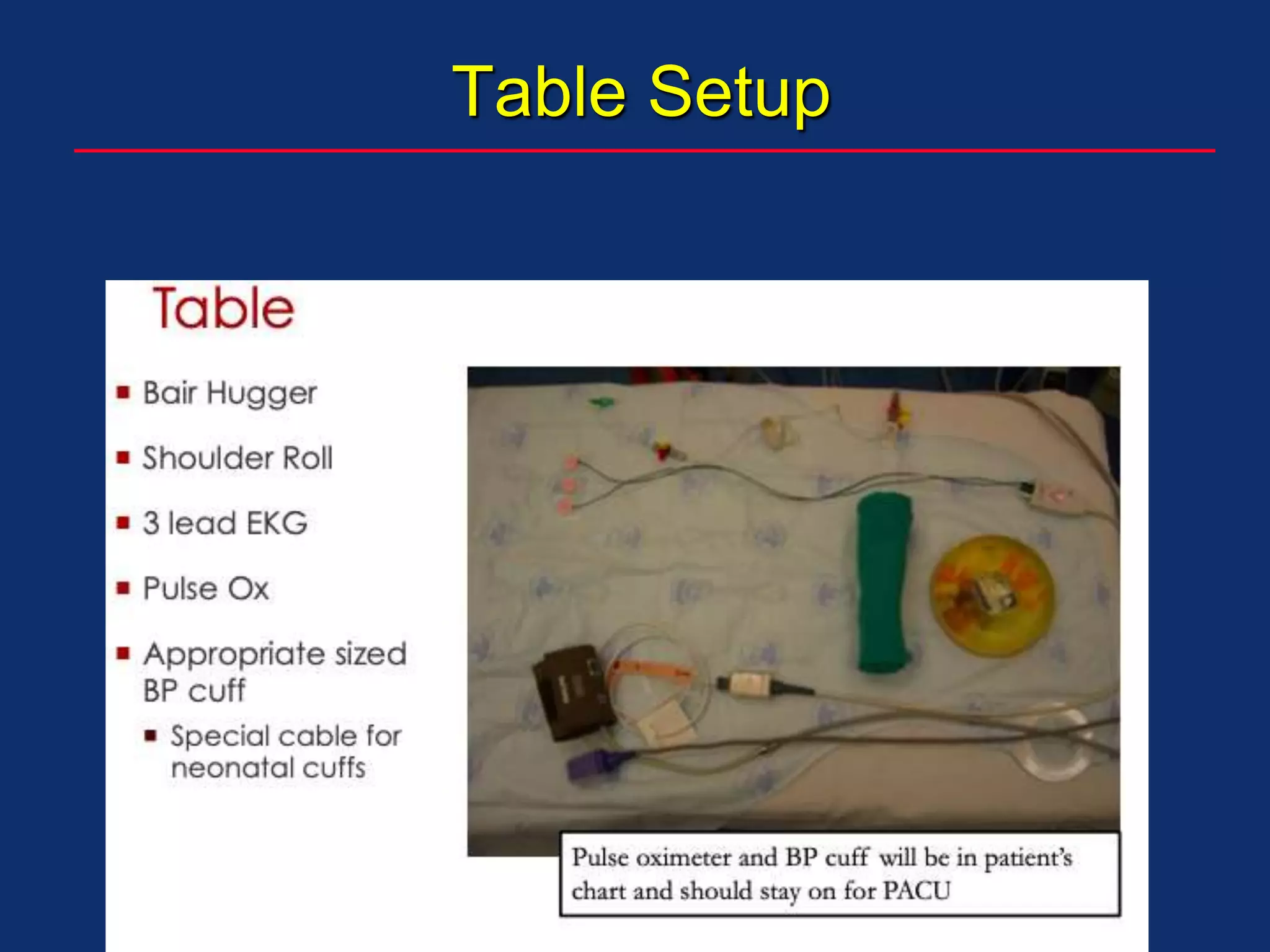 Essentials of Pediatric Anesthesia | PPTX