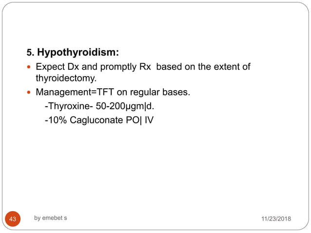 Anesthesia for thyroid_disease....day_2[1] | PPTX