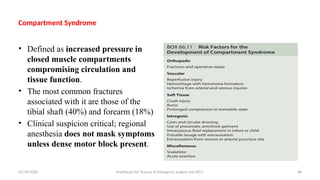 Anesthesia considerations for trauma & Emergency surgery.pptx