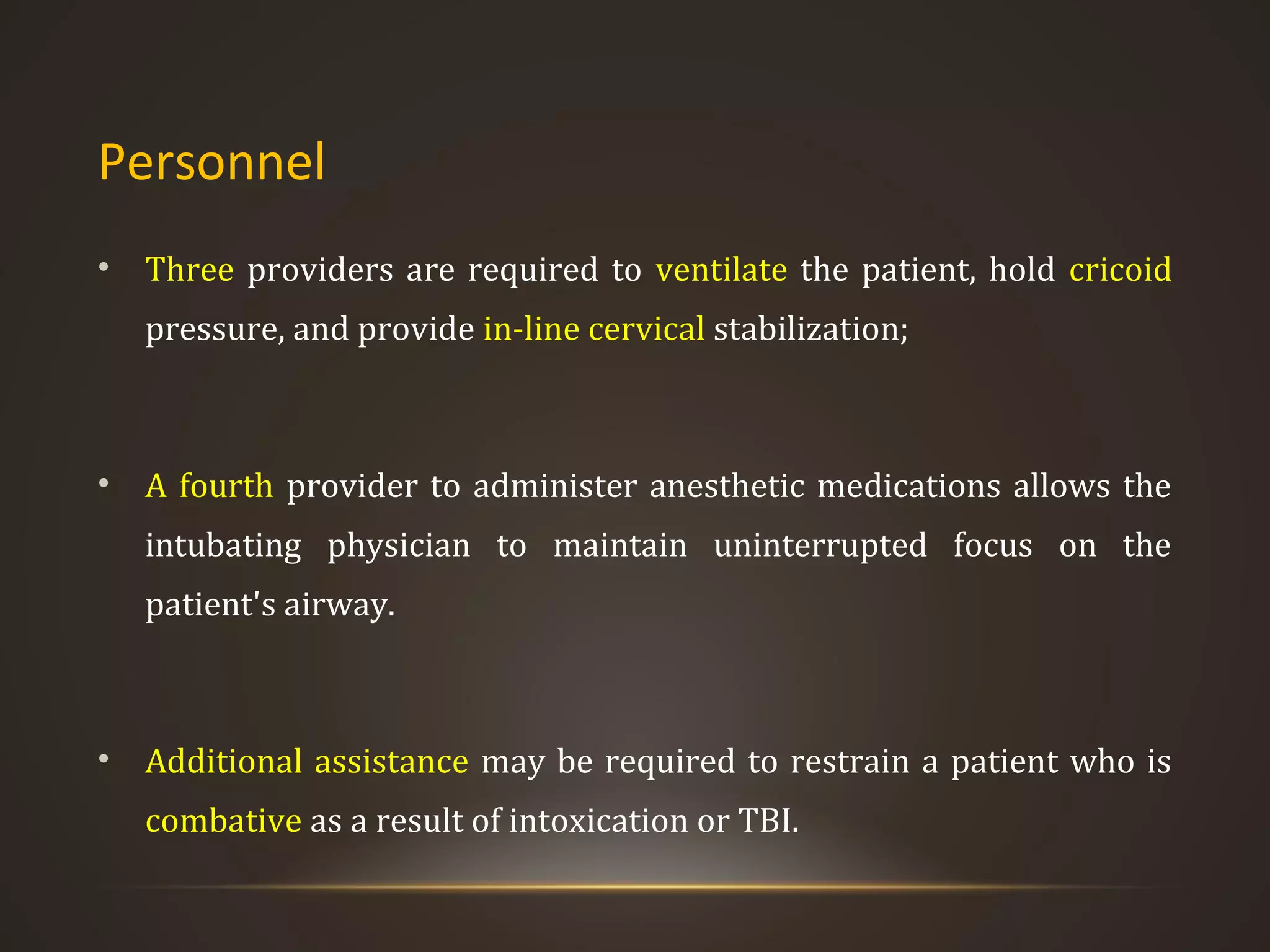 Anesthesia for Trauma | PPT