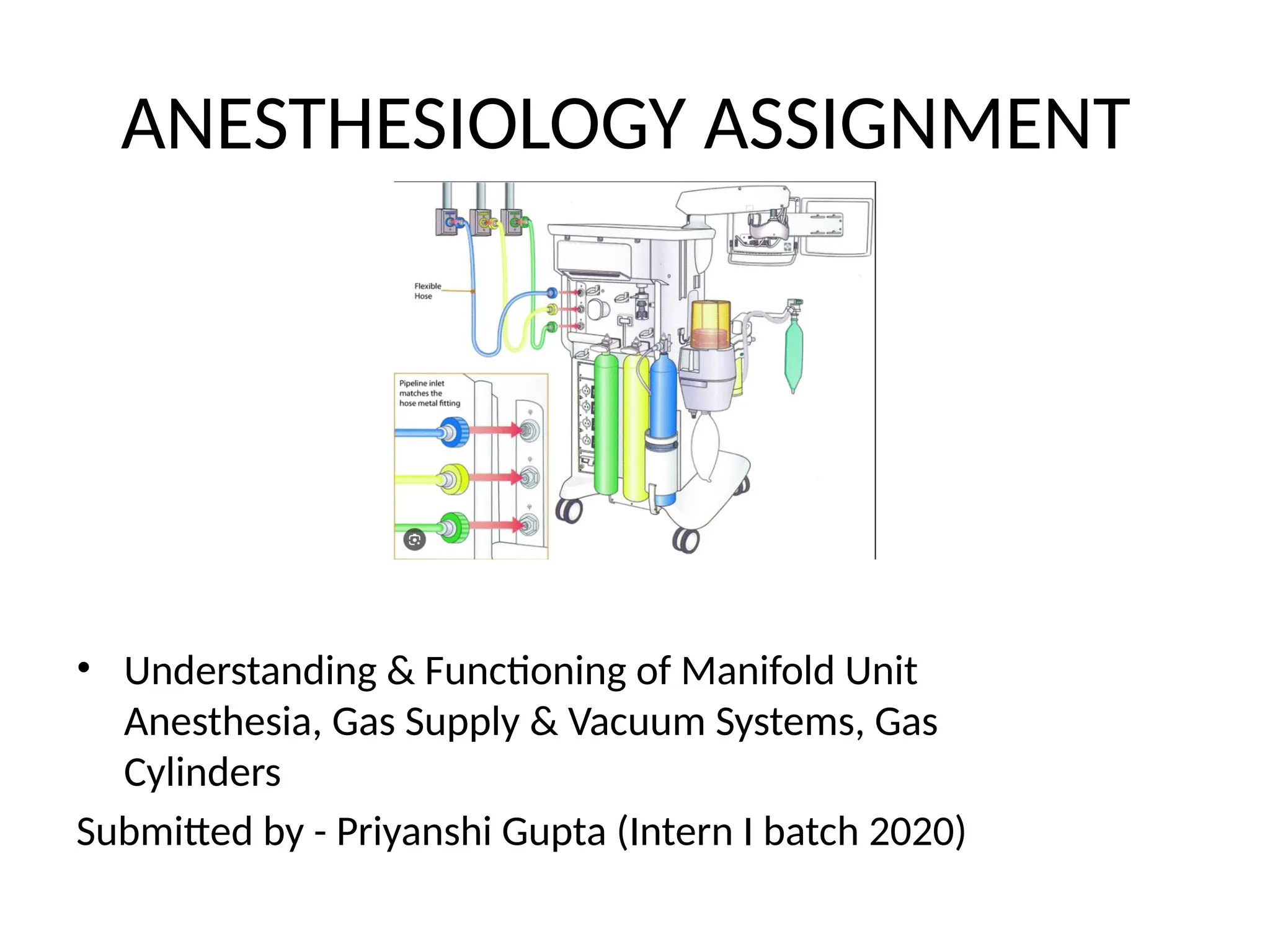 Anesthesia_Gas_Systems Presenation with Diagrams | PPTX
