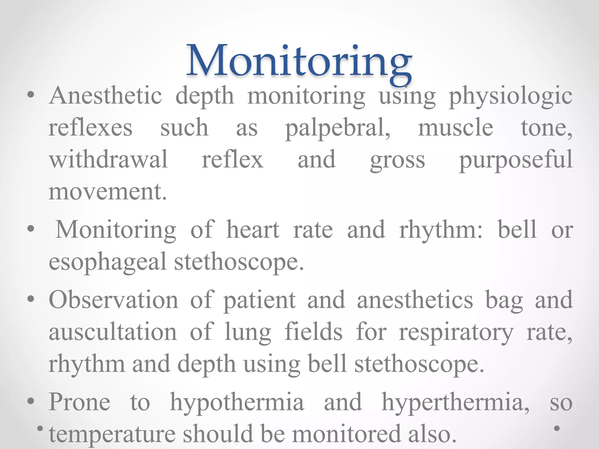 Anesthesia in birds and exotic pet animals | PPTX
