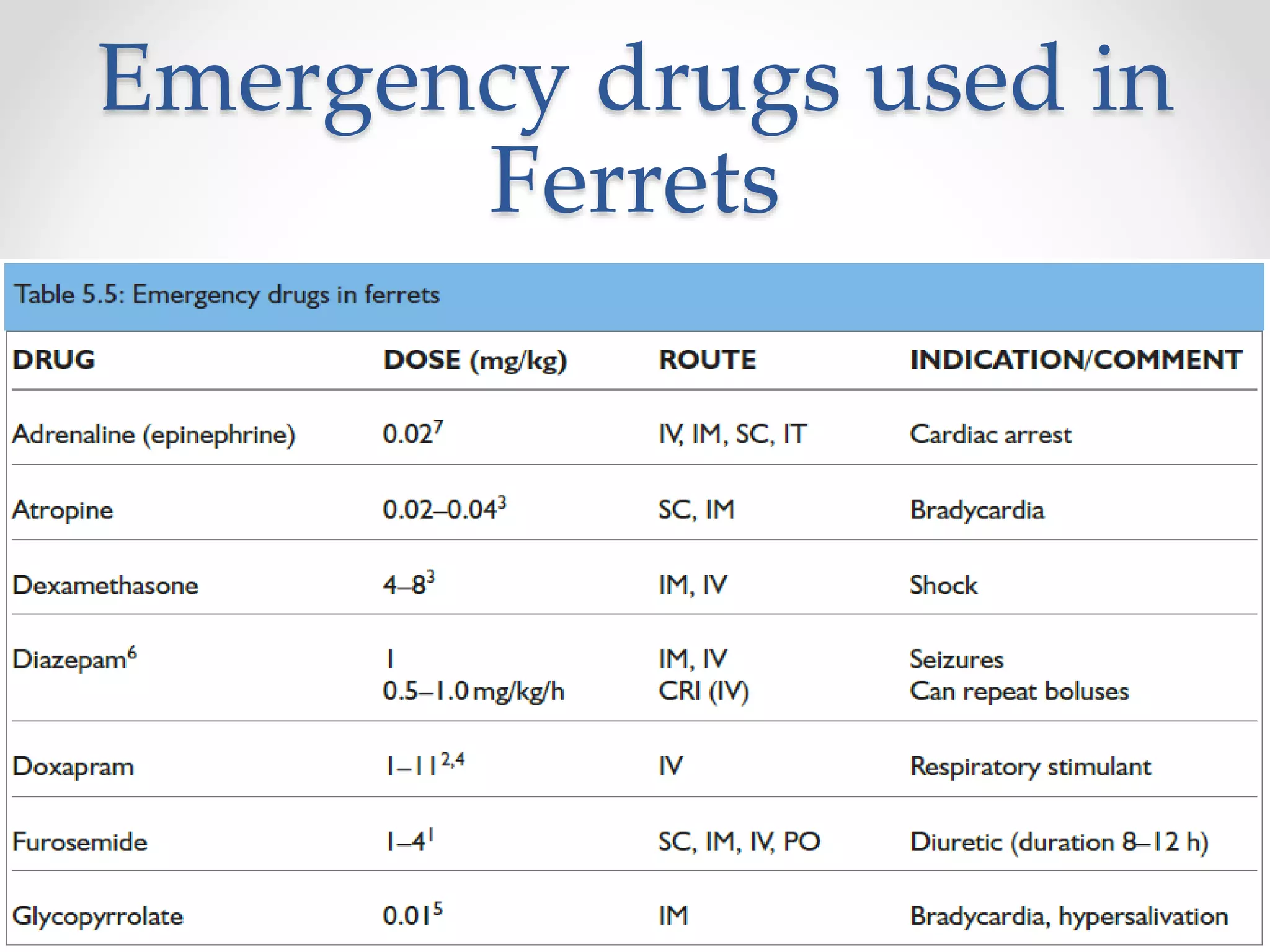 Anesthesia in birds and exotic pet animals | PPTX