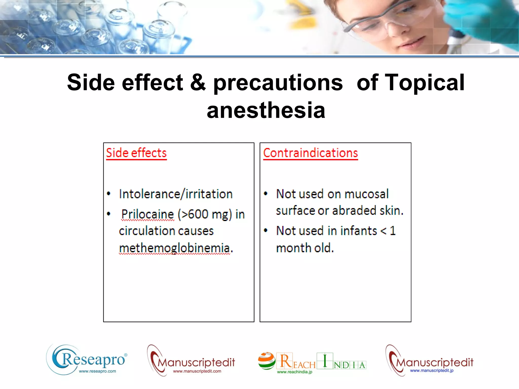 Anesthesia in Dermatosurgery Part - 2 | PPT