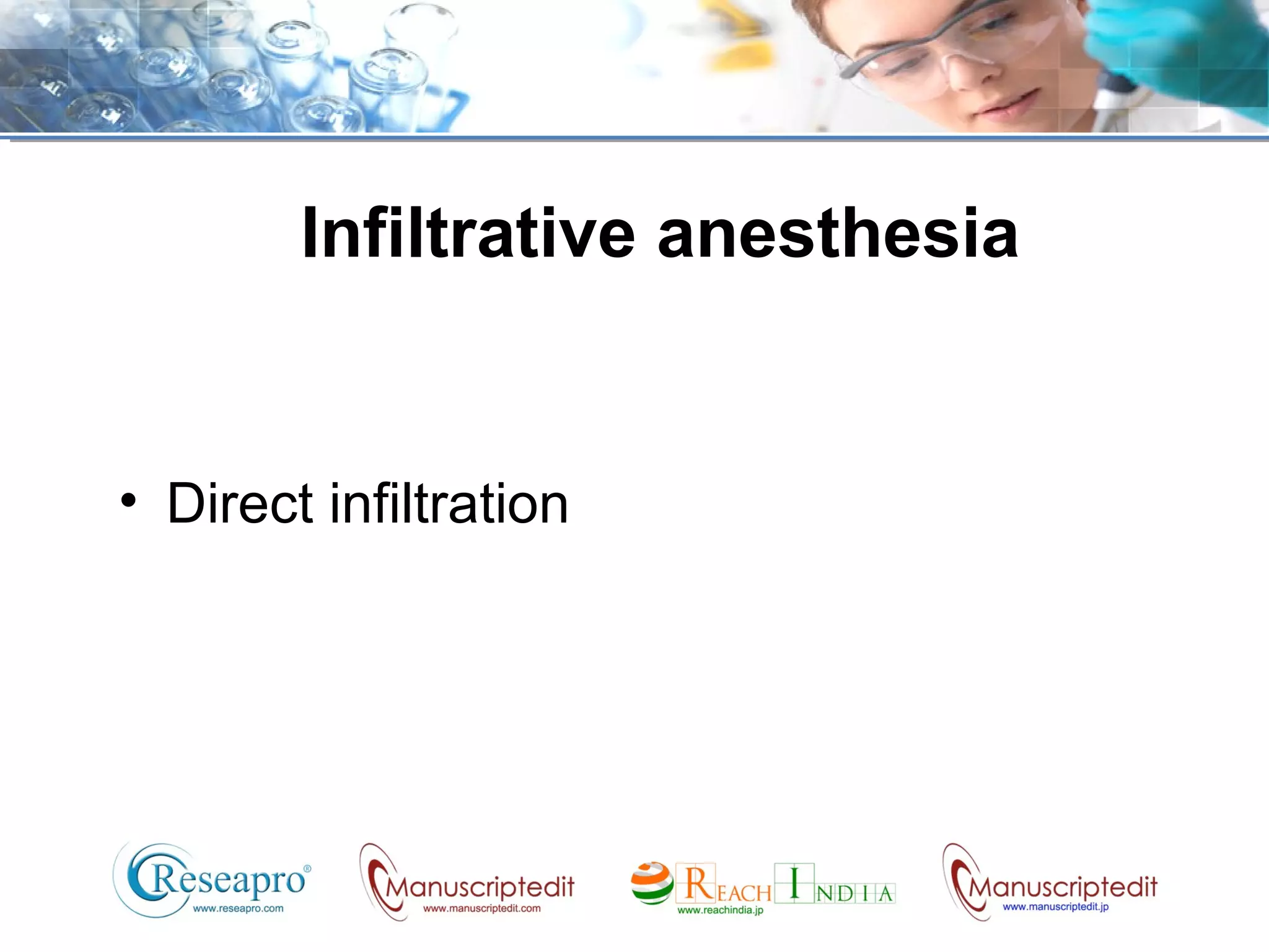 Anesthesia in Dermatosurgery Part-3 | PPT