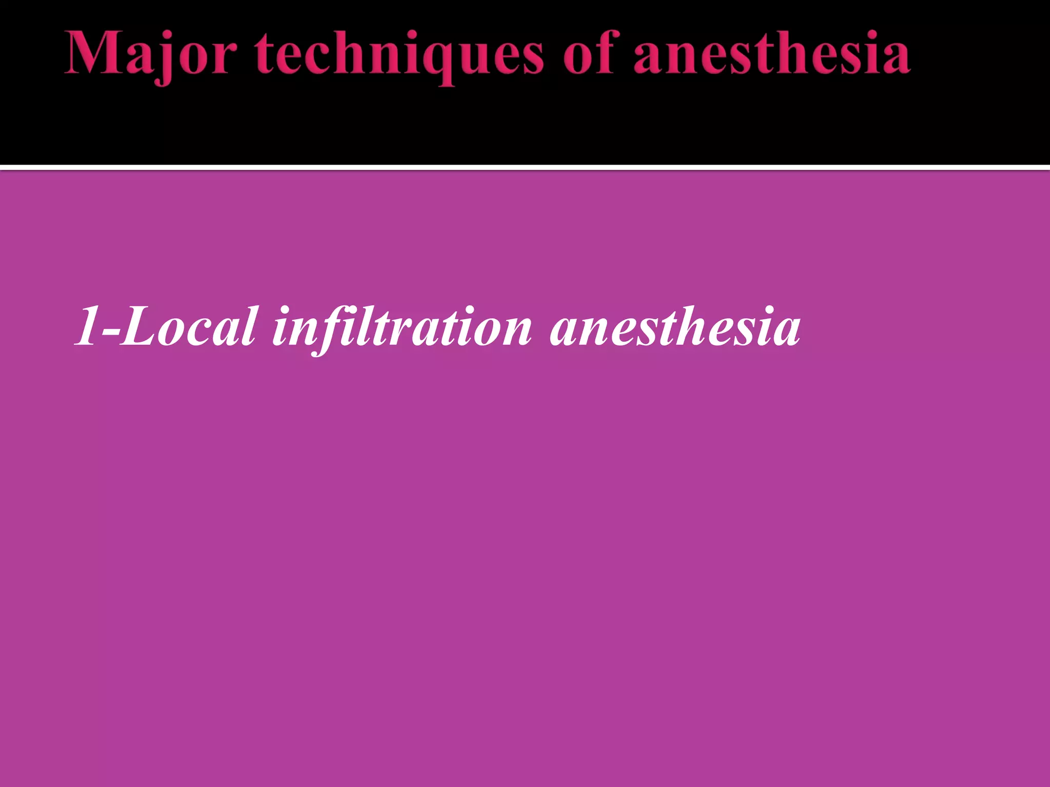 Anesthesia in endodontics | PDF
