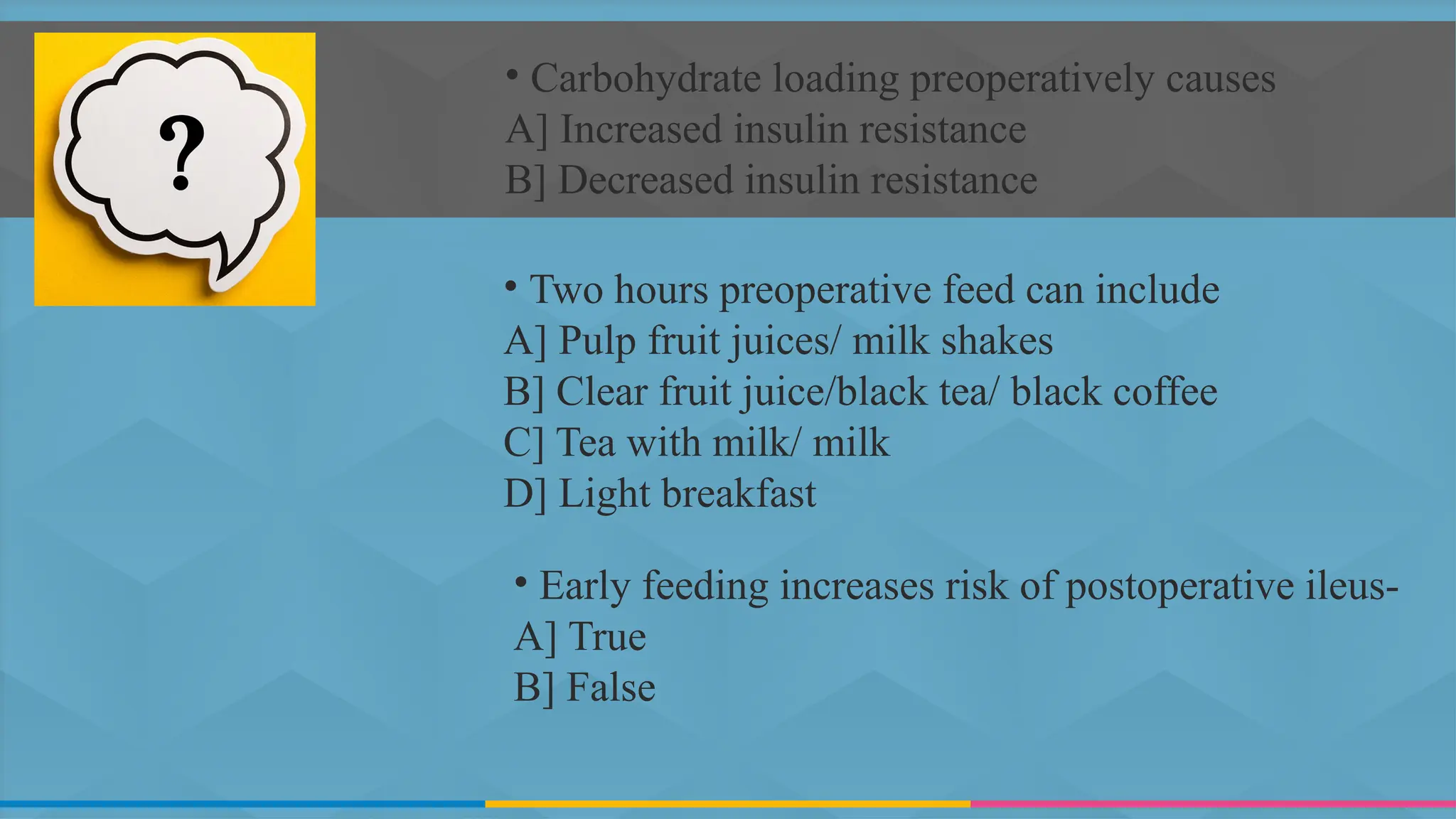anesthesia in ERAS- enhanced recovery after surgery | PPTX
