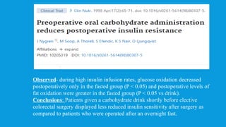 anesthesia in ERAS- enhanced recovery after surgery | PPTX