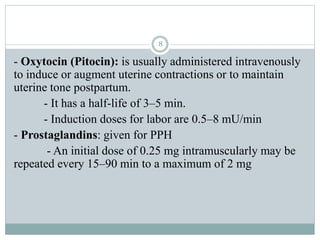 anesthesia in OB.pptx
