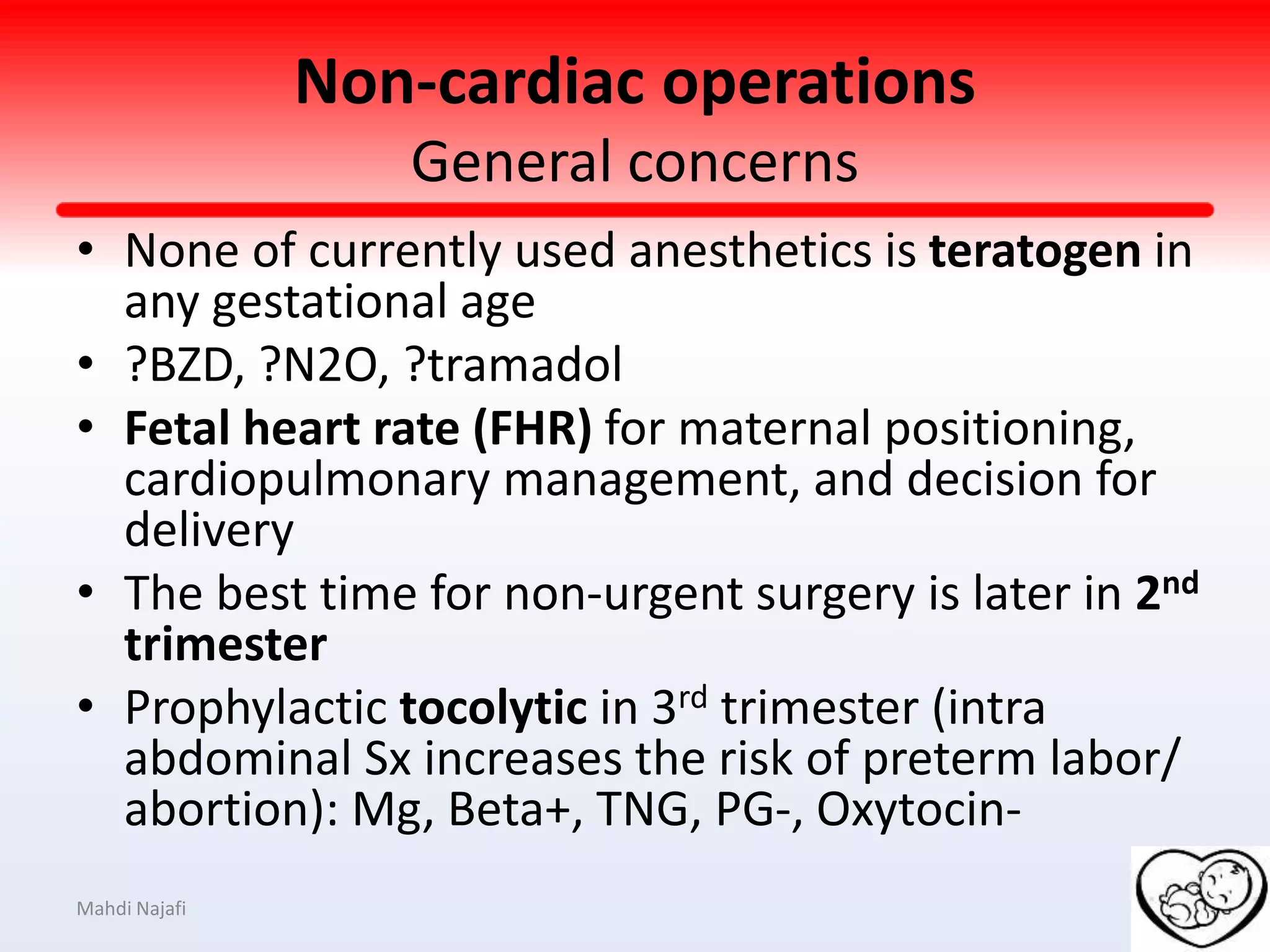 Anesthesia Considerations in Pregnancy with Heart Disease | PPTX