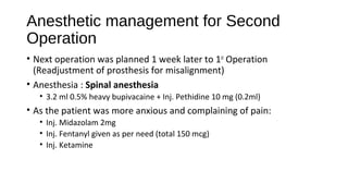 Anesthesia in sickle cell disease- a case presentation | PPT