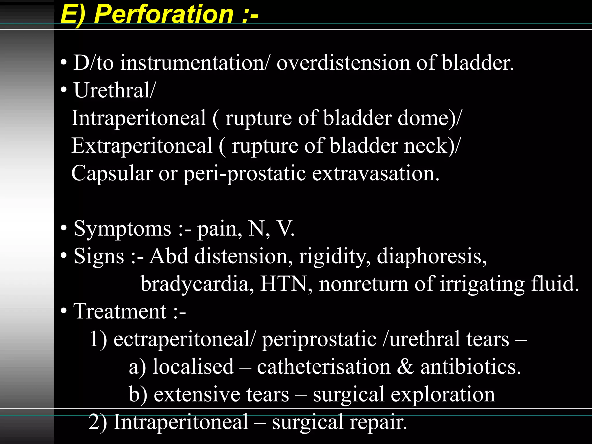 Anesthesia in Transurethral resection of prostate | PPTX